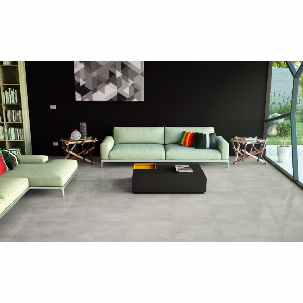 Piso Porcelanato Elizabeth 62x62 Concret Plus ¨C¨ Hd Pol 1,54 M²