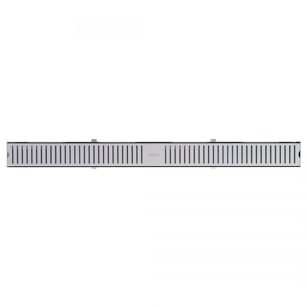 Rejilla slim Tramontina de acero inoxidable de 100 x 7 cm